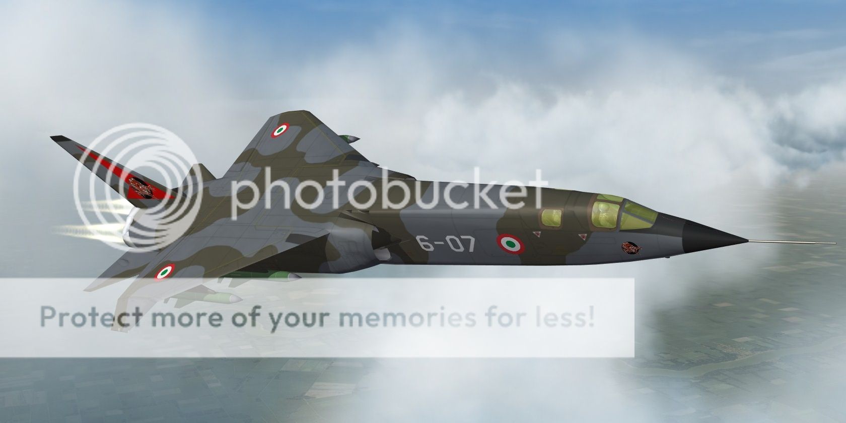 TSR.2 CGI (from 'Strike Fighters')