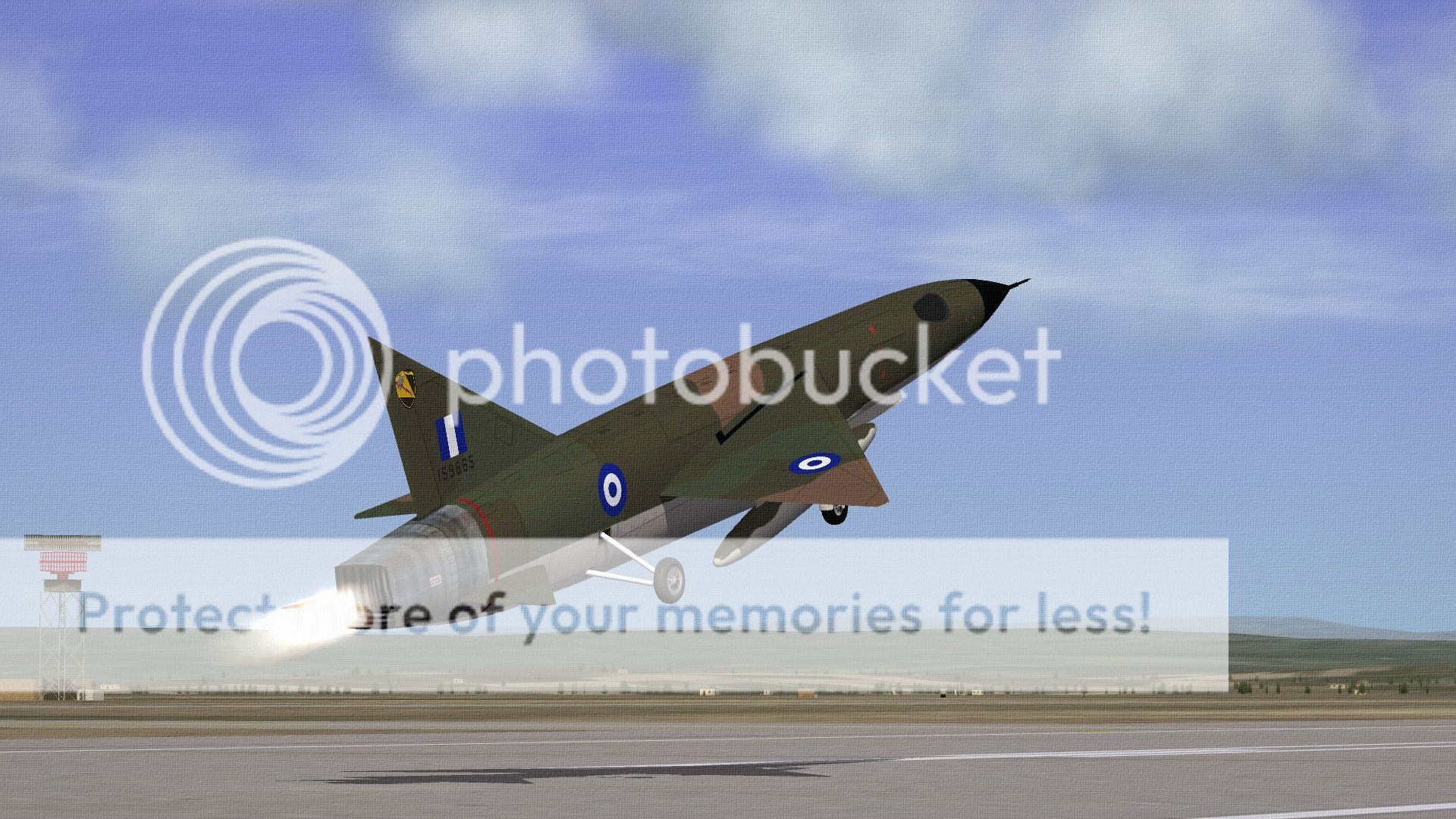 Republic F-103G Thunderwarrior - Hellenic Air Force - Thirdwire: Strike ...