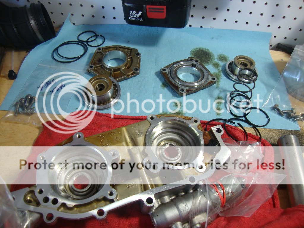 Vanos seals and VCG replacement