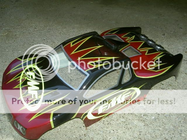 CUSTOM PAINTED TRAXXAS SLASH "FMF" BODY NEW!! - R/C Tech Forums