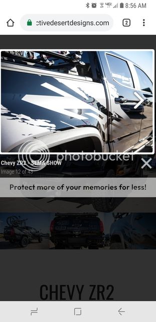 Zr2 side graphics | Chevy Colorado & GMC Canyon