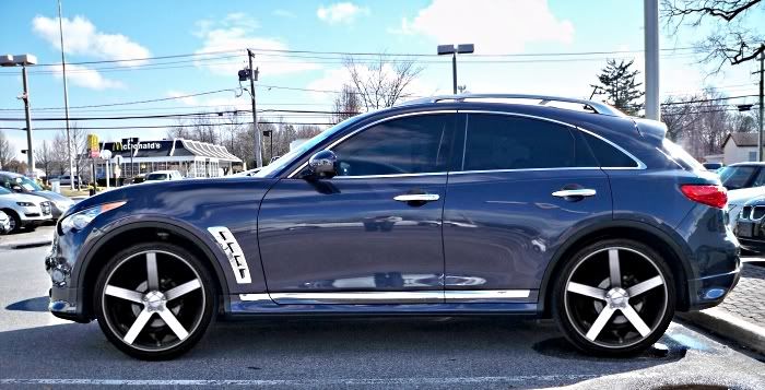Show me Infiniti FX/QX70 with nice wheels | VW Vortex - Volkswagen Forum