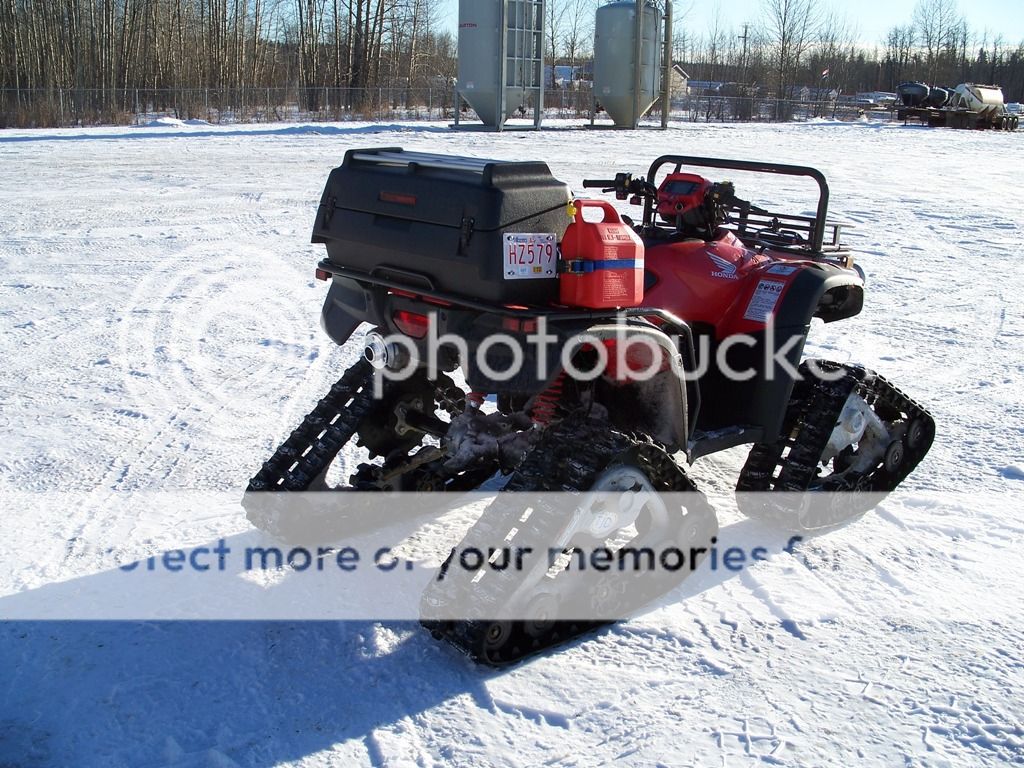 Getting to be that time of year - Tracks | Polaris ATV Forum