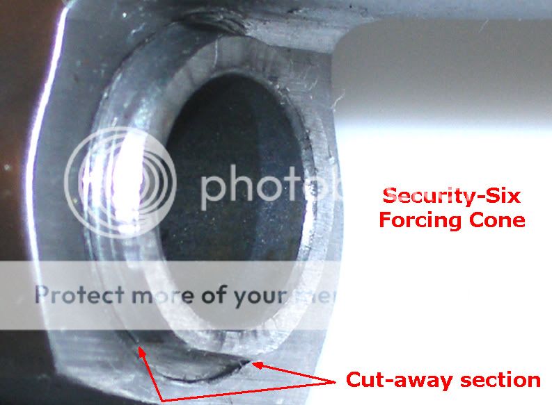 Forcing cone issues with 125 grain .357? | Maryland Shooters Forum ...